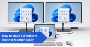 How to Move a Window to Another Monitor Easily - techyatlas.com